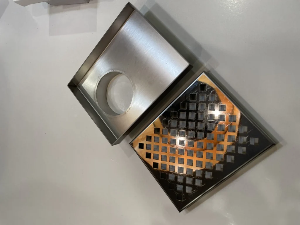 Offset Storm Water Grate 190x150mm | Stainless Steel